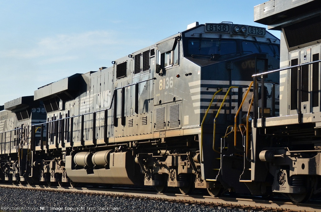NS 8136 has a couple of scars on the cab.